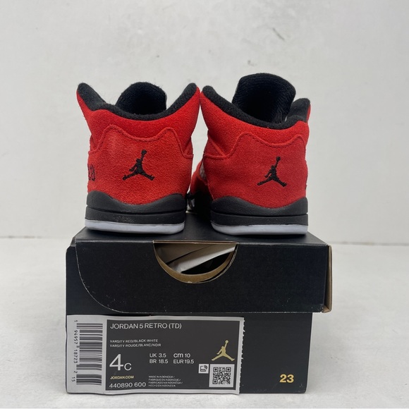 Jordan | Shoes | Nike Air Jordan 5 Retro Td Raging Bull 223 | Poshmark